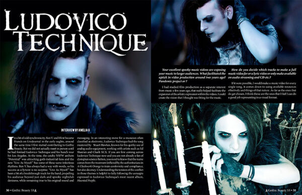 Gothic Beauty Magazine Print Edition Subscription (Issues 53, 54, 55 ...